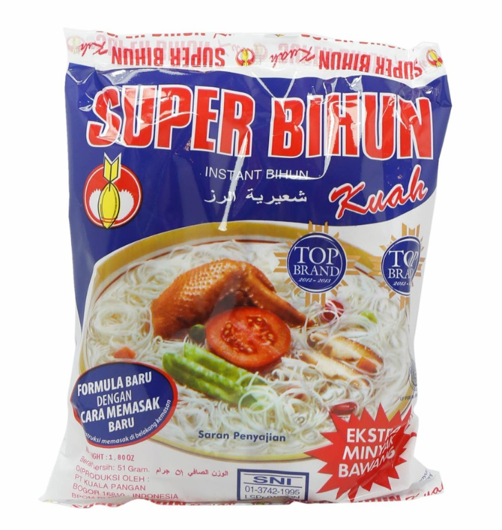 Super Bihun Chicken Flavor Halal - 1.8oz (51gr) – Serina Goods